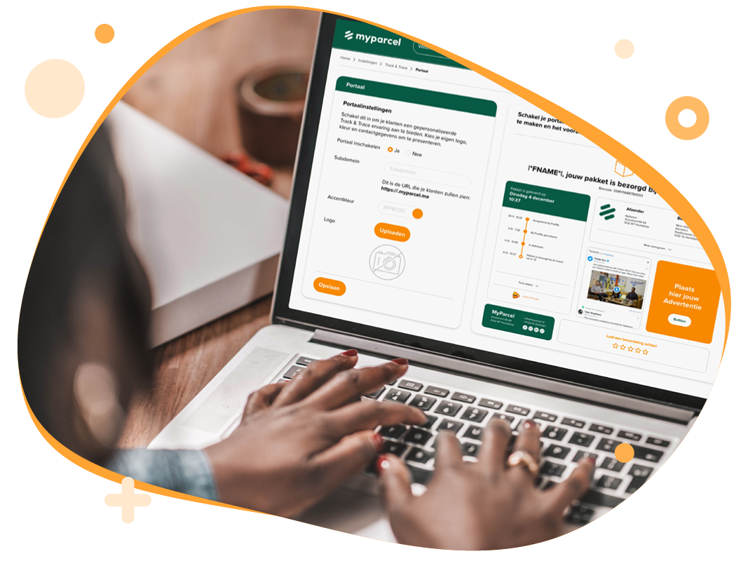 Set up your own returns page - MyParcel
