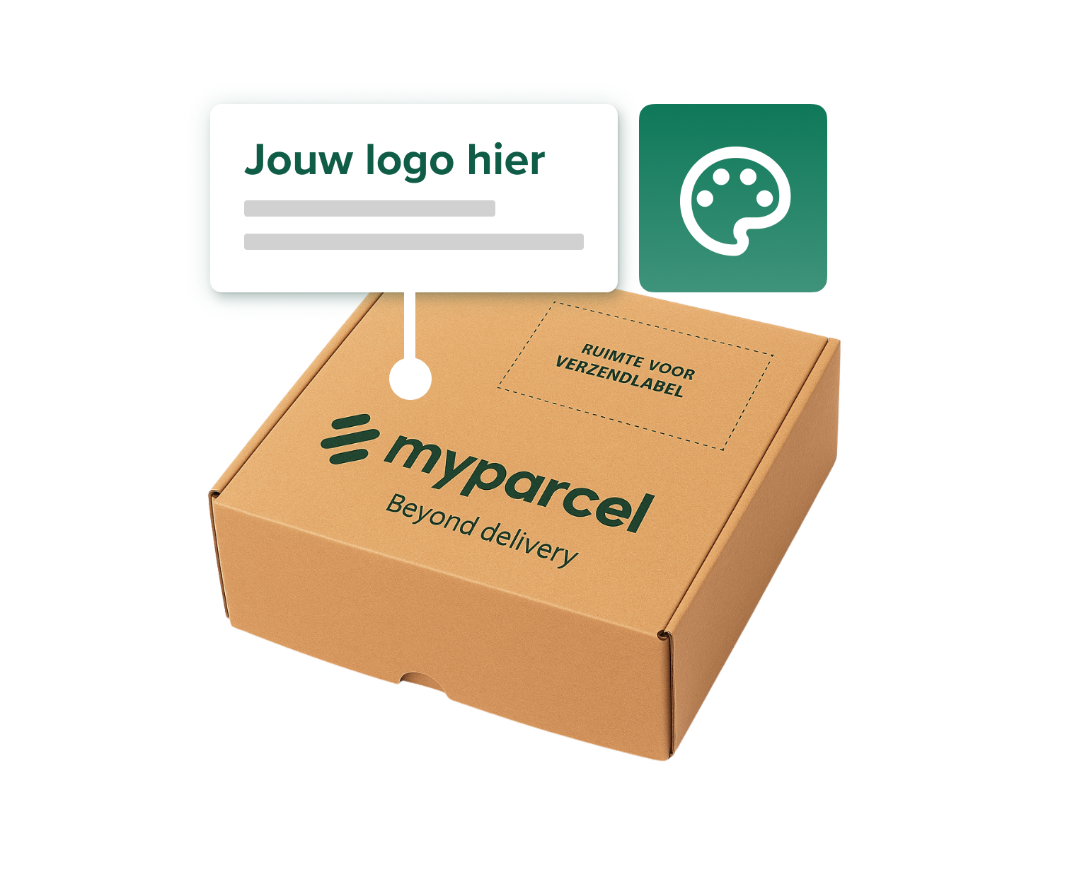 Bedrukte verpakkingen bij MyParcel